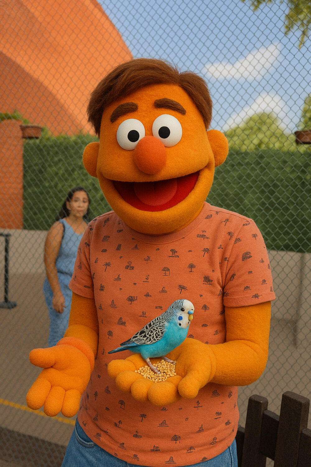 I asked ChatGPT to turn me into a Muppet, and it did not disappoint ...