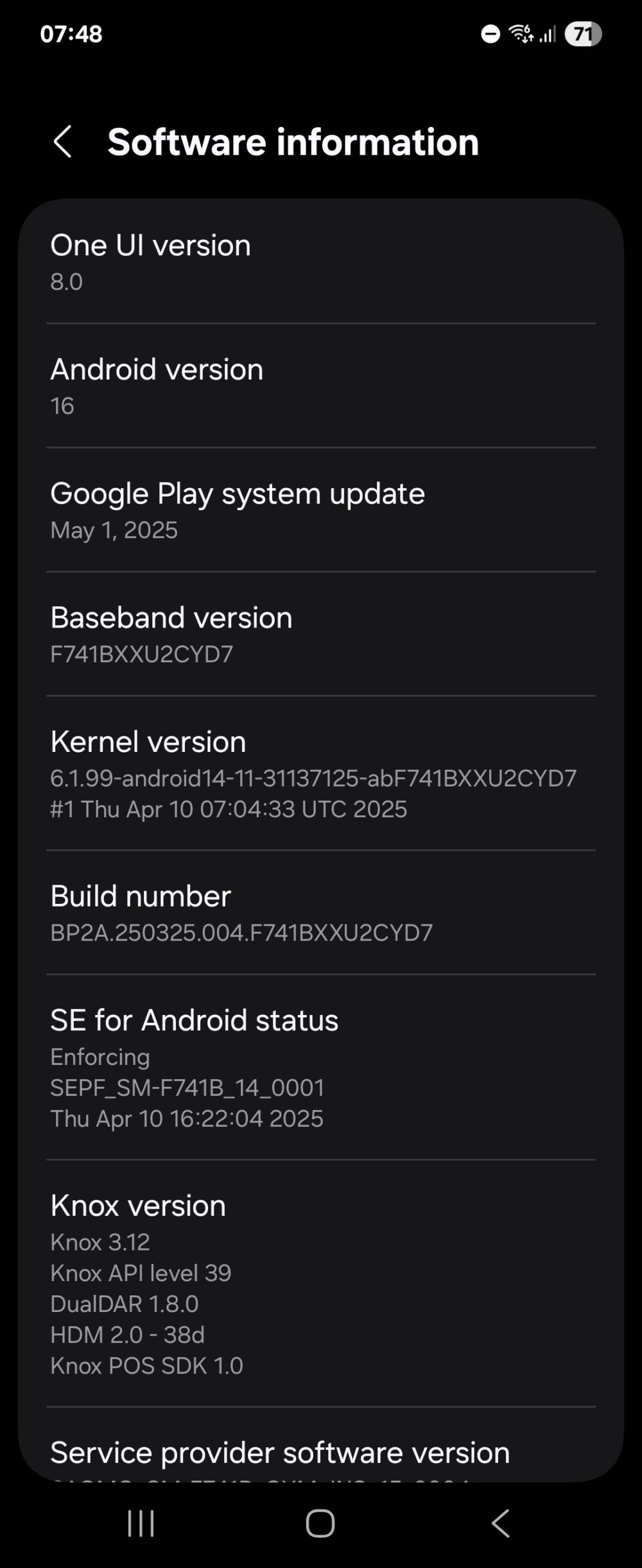 One UI 8 hands-on shows a disguised One UI 7.1 update