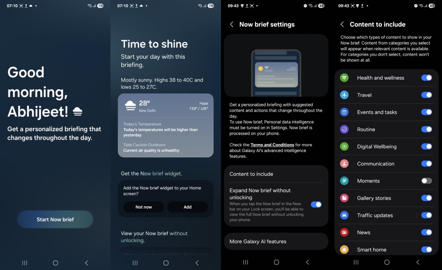 One UI 8 hands-on shows a disguised One UI 7.1 update