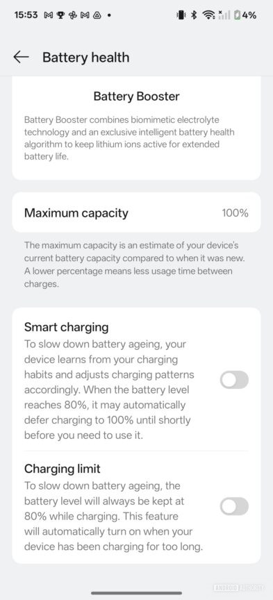 OnePlus 13 gets customizable battery charging limit on Android 16