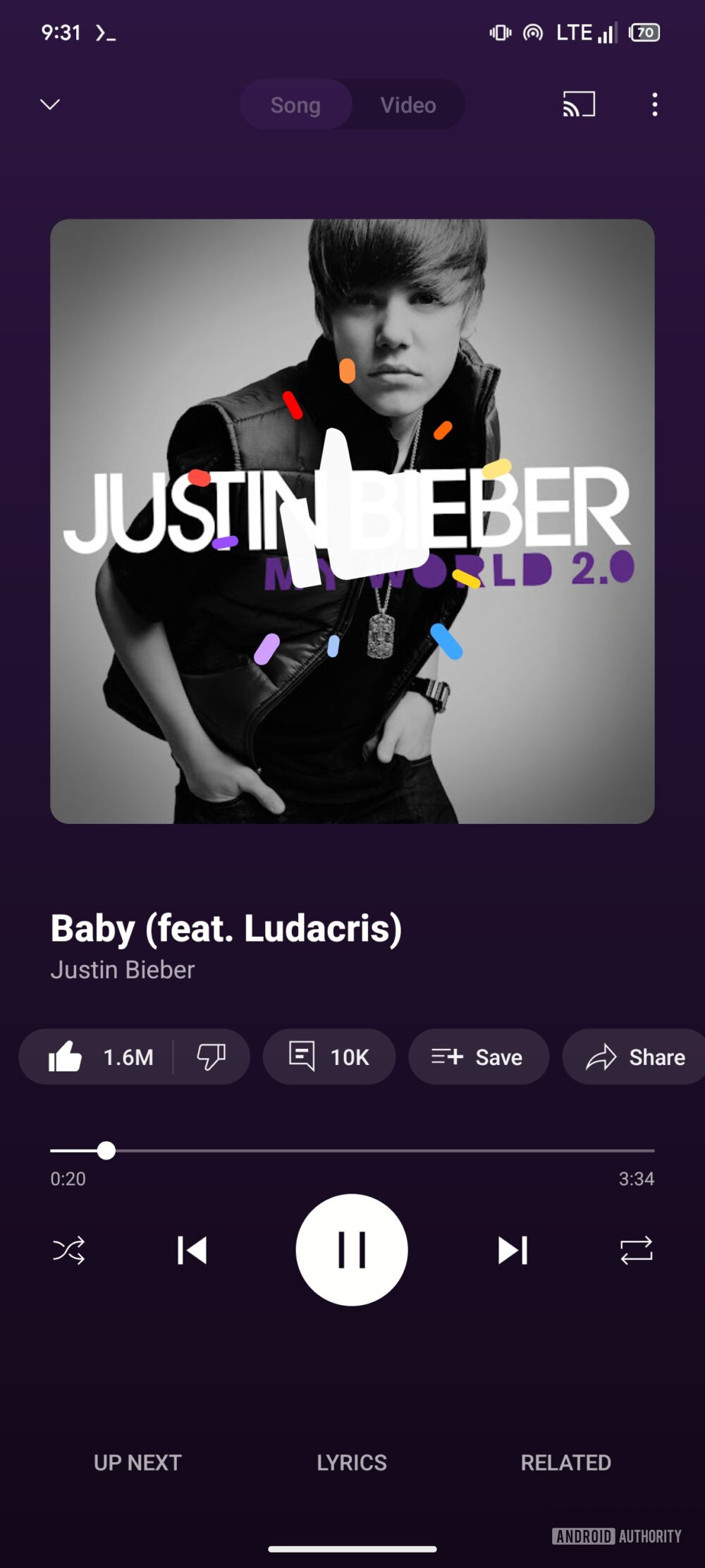 YouTube Music finally adds 'double-tap to like' gesture