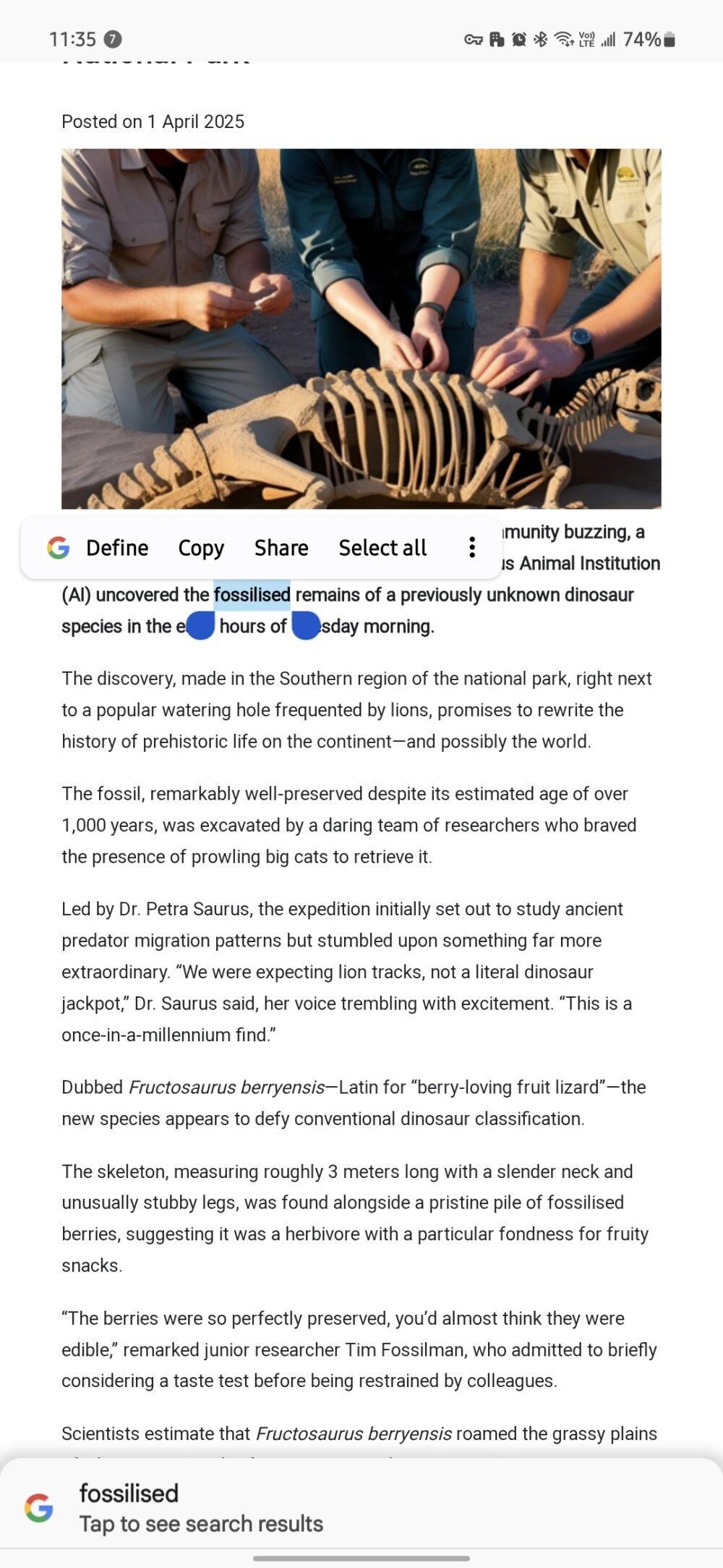 9 hidden Android shortcuts you can get by simply selecting text
