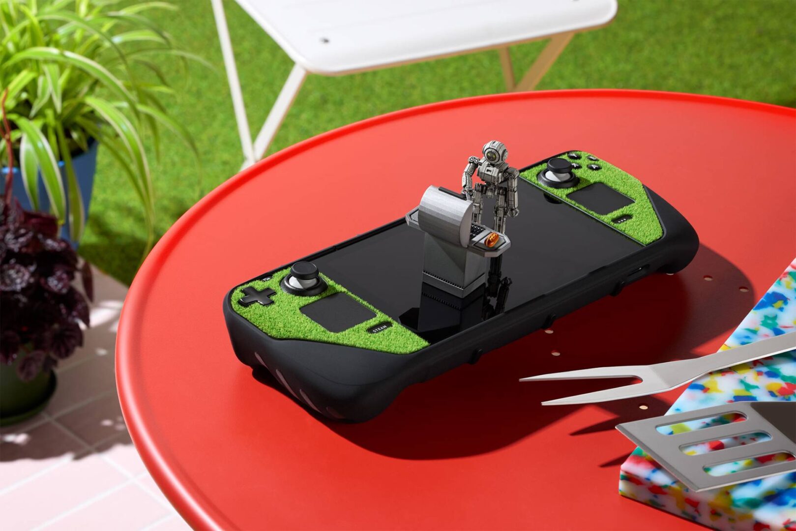 This ridiculous dbrand skin lets you touch grass without ever putting ...