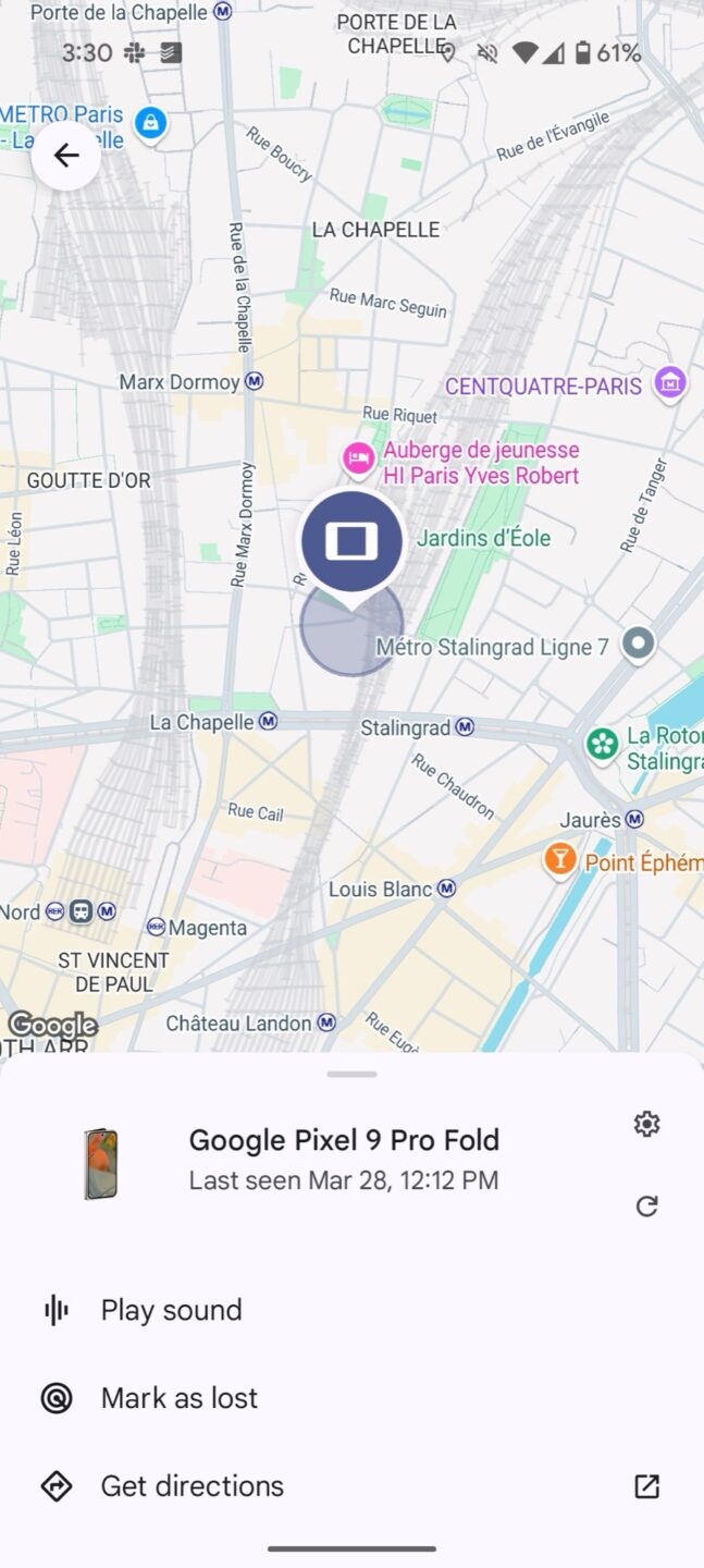 How long can you track a Pixel after a thief shuts it down? I tested to ...
