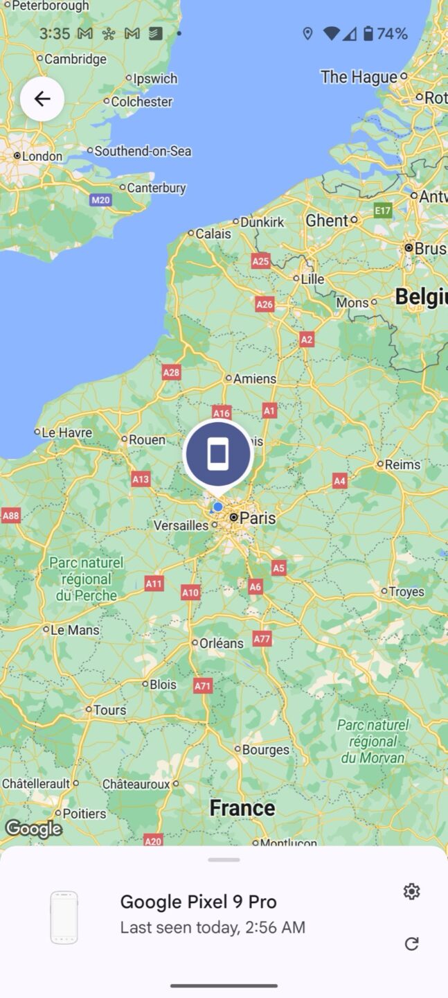 How long can you track a Pixel after a thief shuts it down? I tested to ...