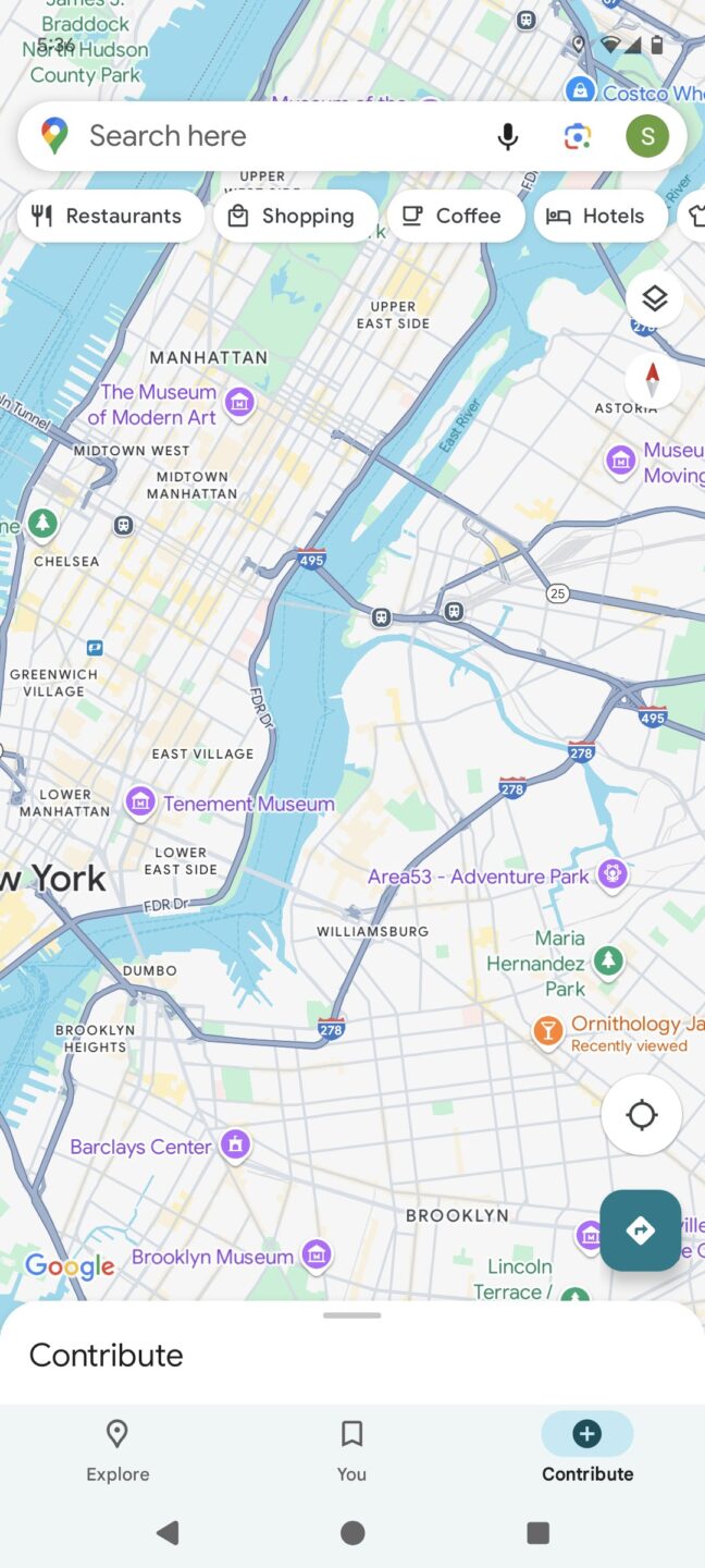 Google Maps sheets redesign hits every last corner of Android app ...