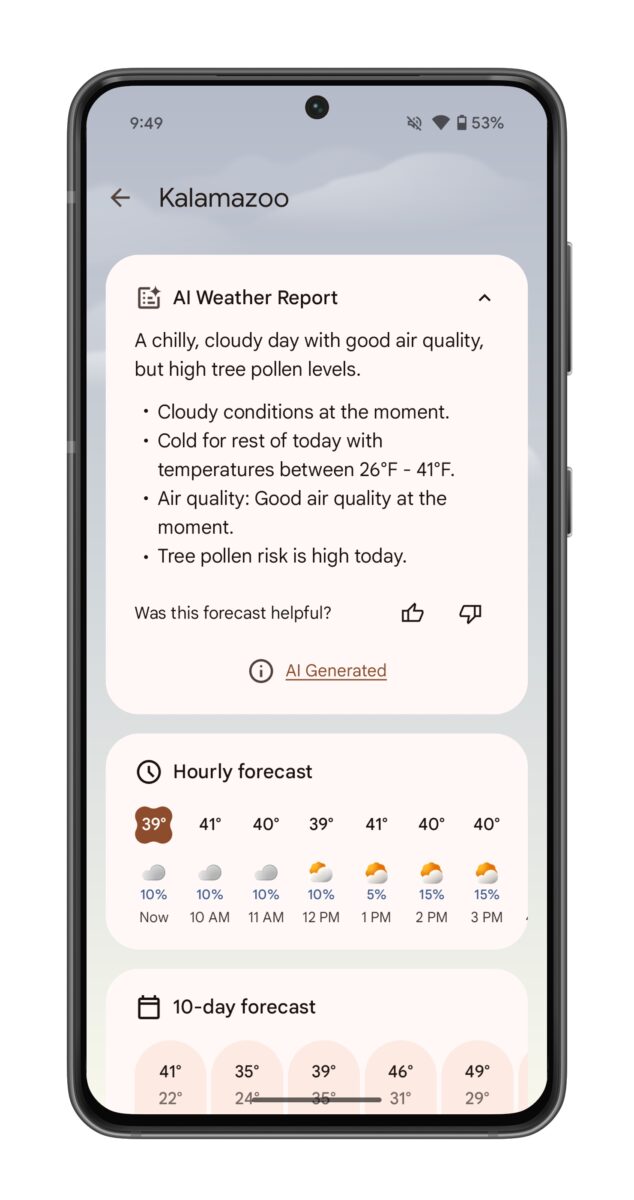 Pixel Weather is my favorite weather app. There's just one problem
