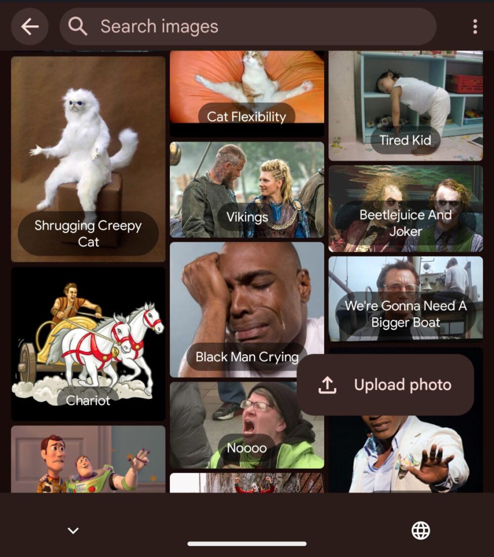 Google is working on an AI meme generator for Gboard, and it’s horrible