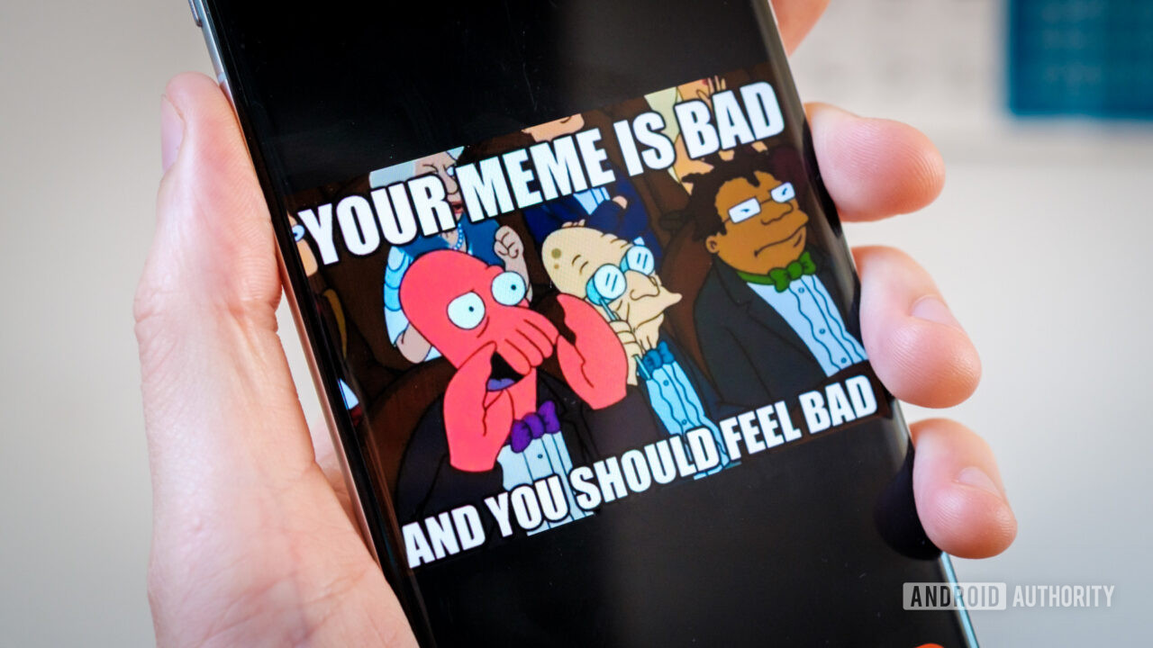 Google is working on an AI meme generator for Gboard, and it’s horrible