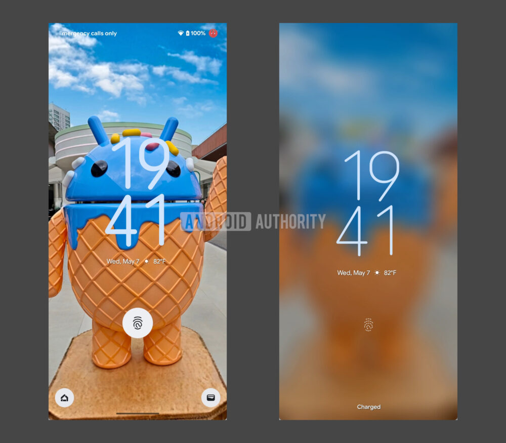Android 16 may blur your lock screen wallpaper for a new 'ambient AOD' look - Android Authority