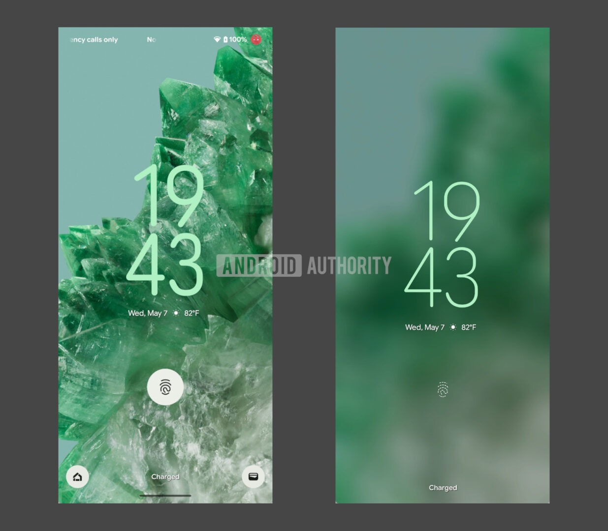 Android 16 may blur your lock screen wallpaper for a new 'ambient AOD ...