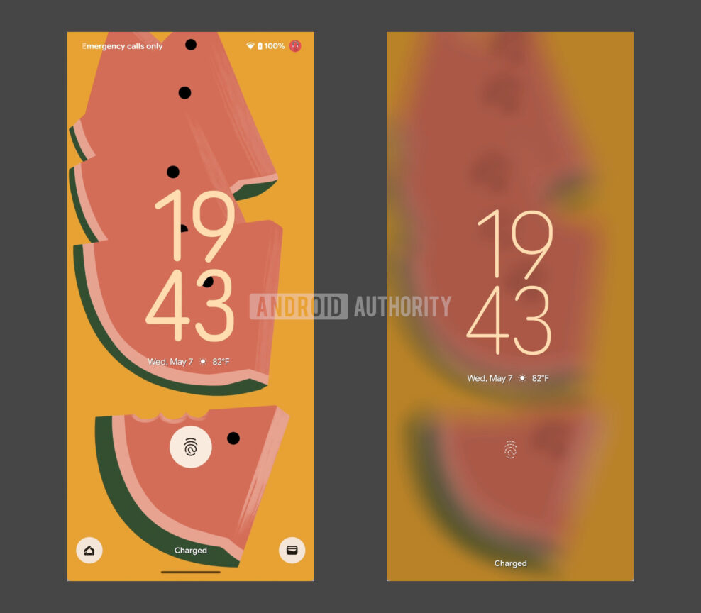 Android 16 may blur your lock screen wallpaper for a new 'ambient AOD' look - Android Authority