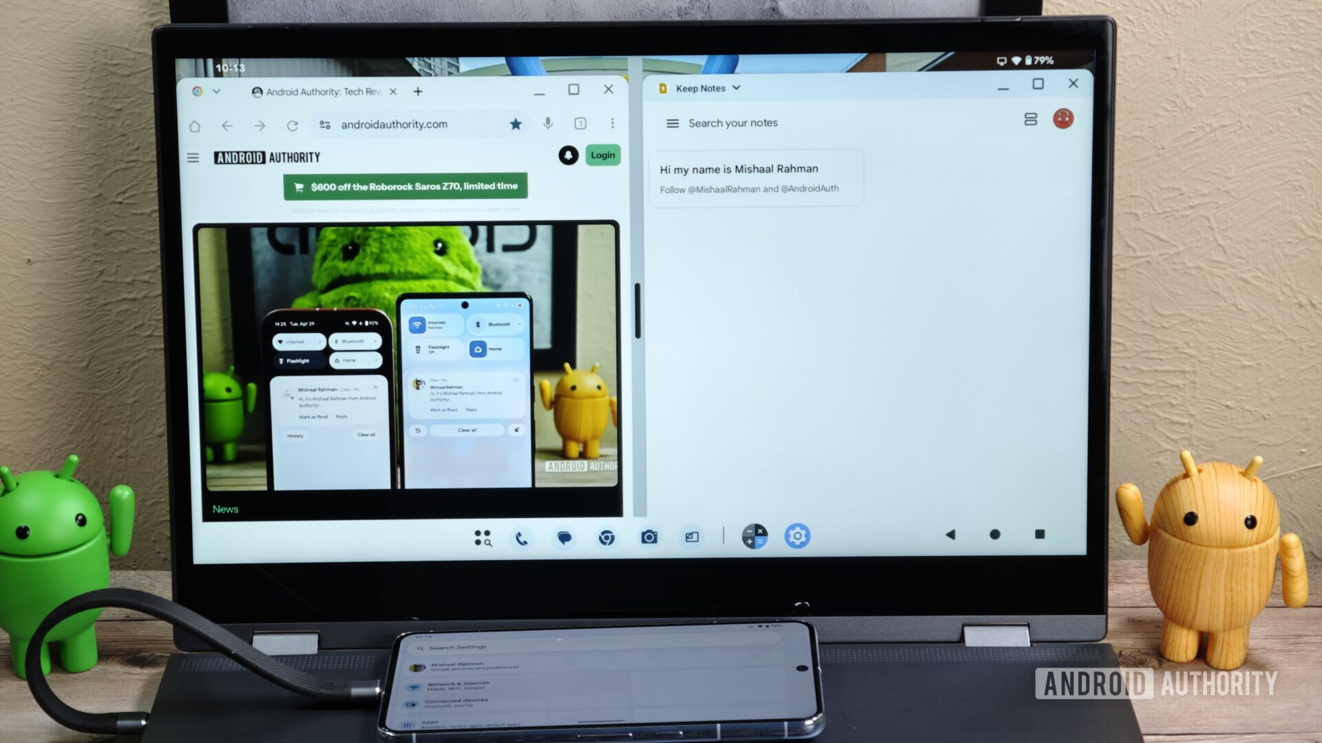 Google is finally building its own DeX: First look at Android's Desktop ...
