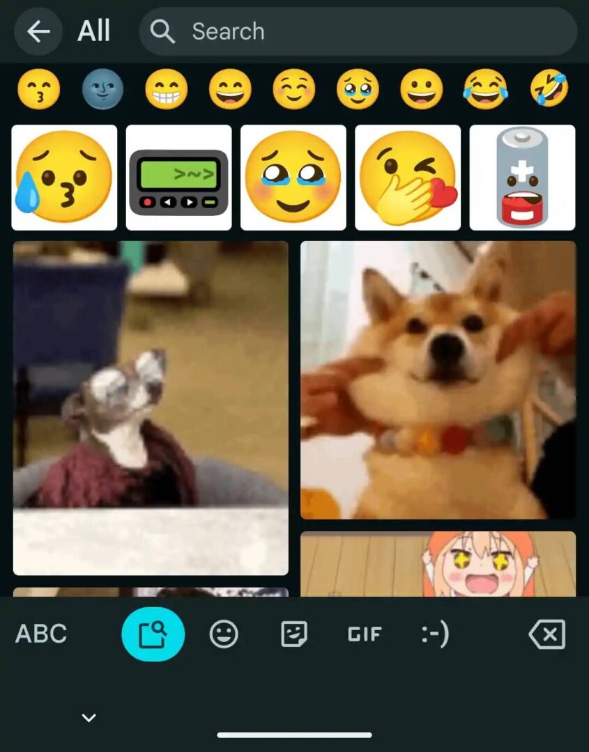 Gboard beta brings subtle functional and design changes to the emoji picker