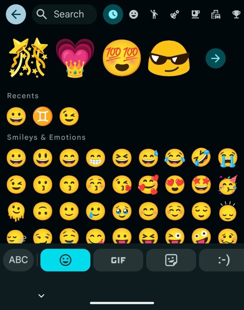 Gboard beta brings subtle functional and design changes to the emoji picker