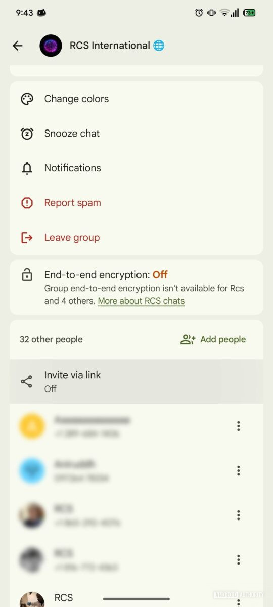 Here's how the link invite system for Google Messages group chats will ...