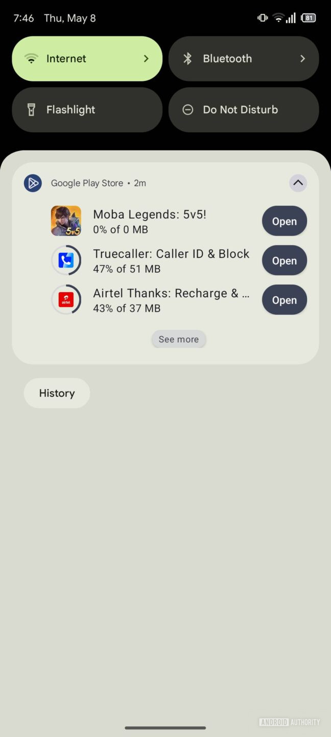 Google Play preps a better way to keep track of download progress (APK ...