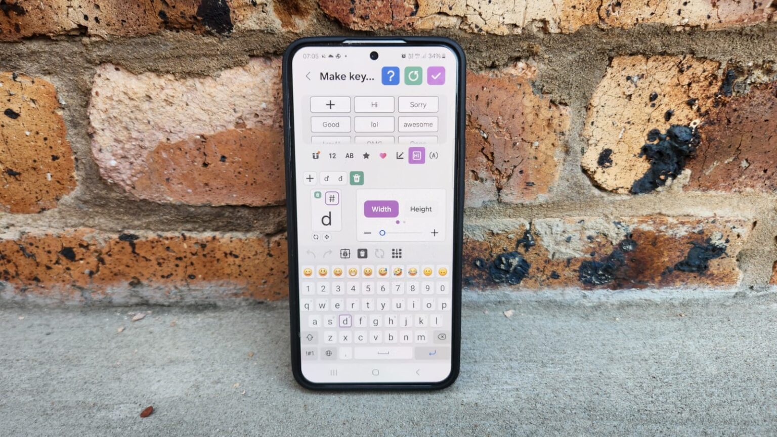 Here's how I create unique keyboard layouts on my Galaxy phone