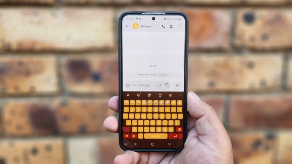 Here's how I create unique keyboard layouts on my Galaxy phone