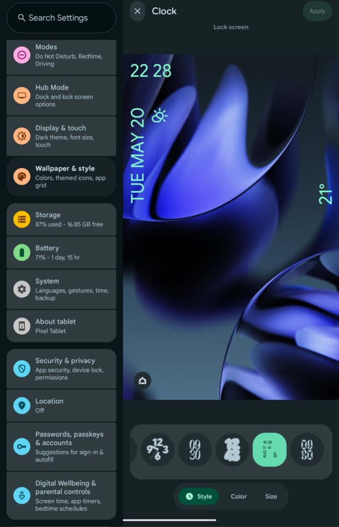 Android 16 QPR1 Beta 1 brings lock screen clock customization to Pixel ...