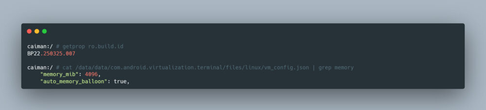 Running out of memory in Android 16's Linux Terminal? Try this fix - Android Authority