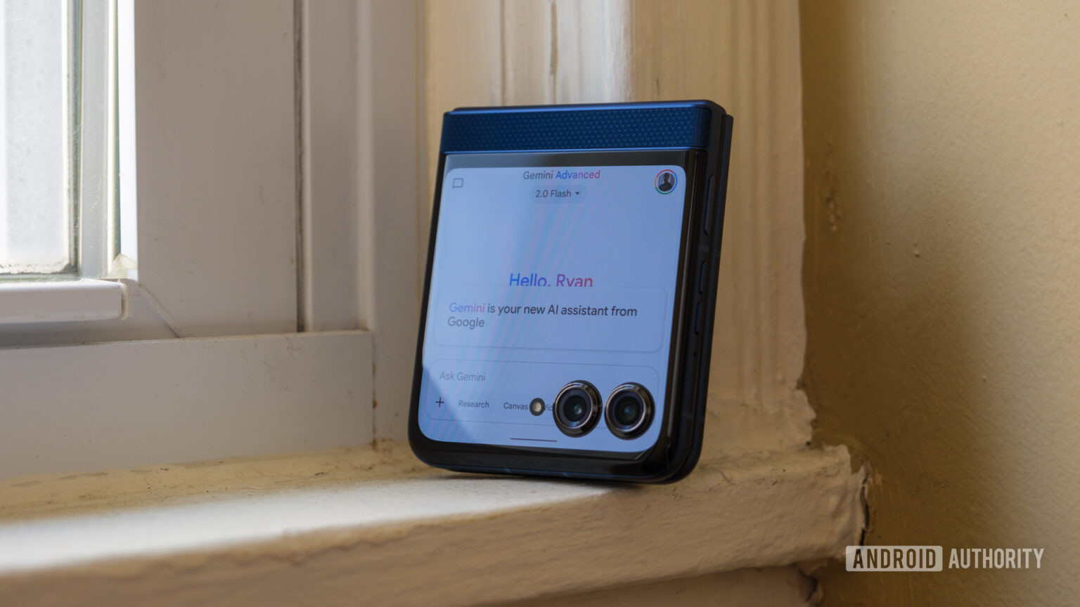 I think Motorola's Razr is the perfect first-time flip phone