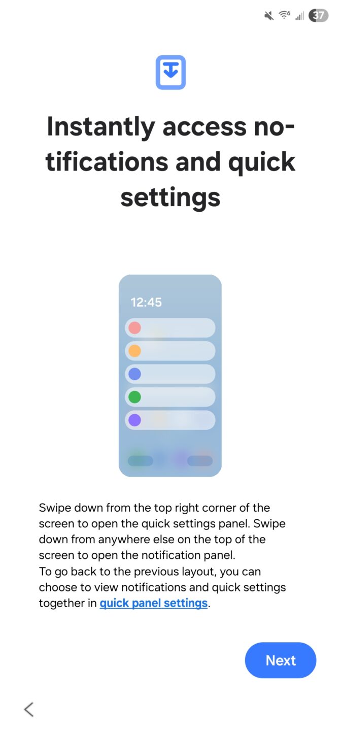 Hate One UI 7's split notification panel? Here's how to switch back.