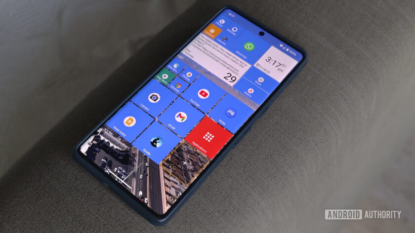 This Android launcher reminds me of Windows Phone in the best possible way