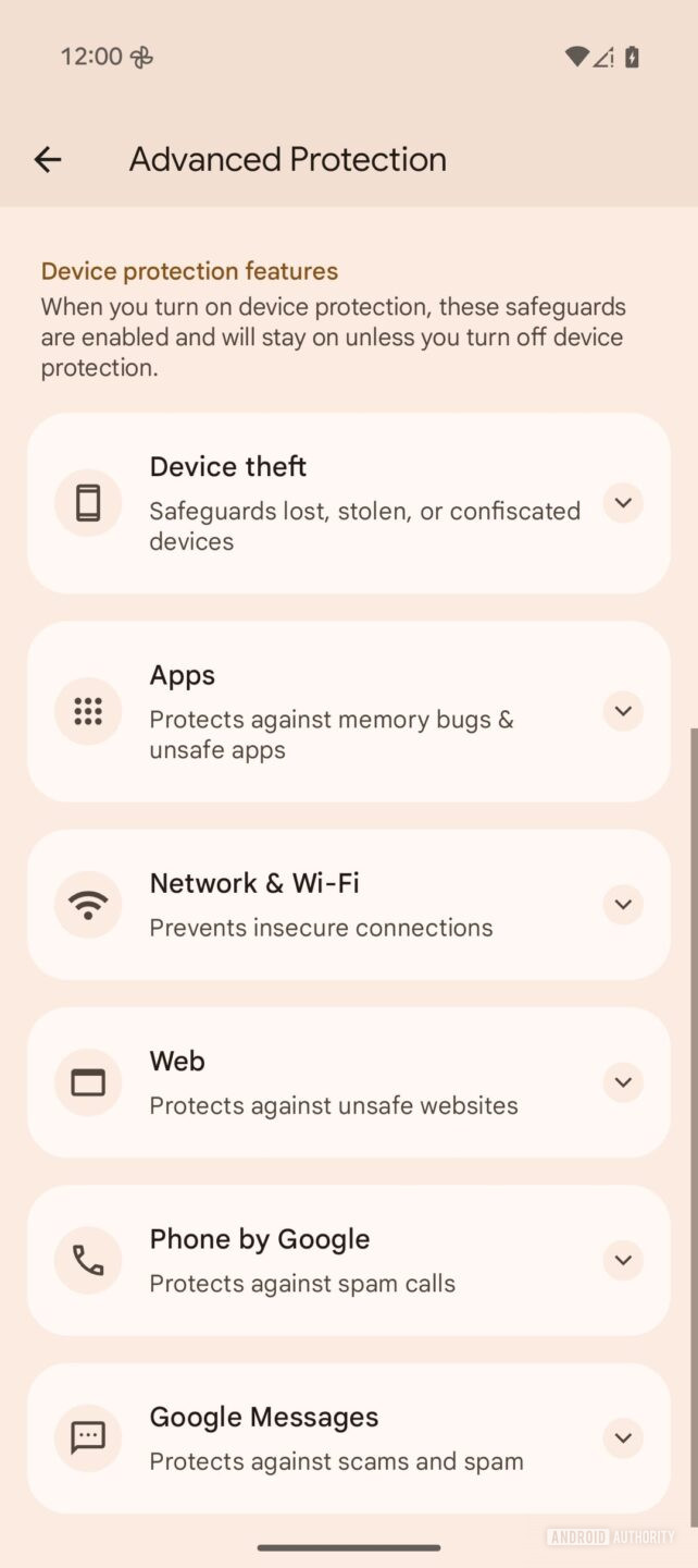 The latest Android 16 beta now has Advanced Protection - Android Authority