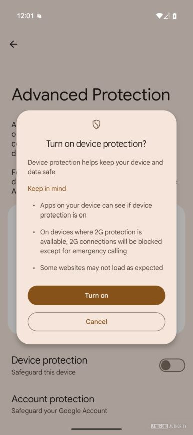 The latest Android 16 beta now has Advanced Protection - Android Authority