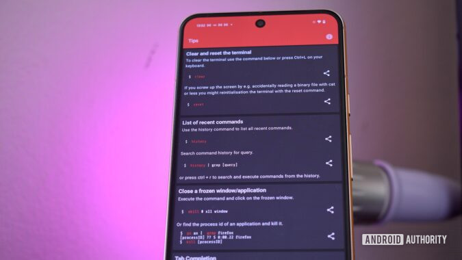 This is the best companion app for the Linux terminal on Android
