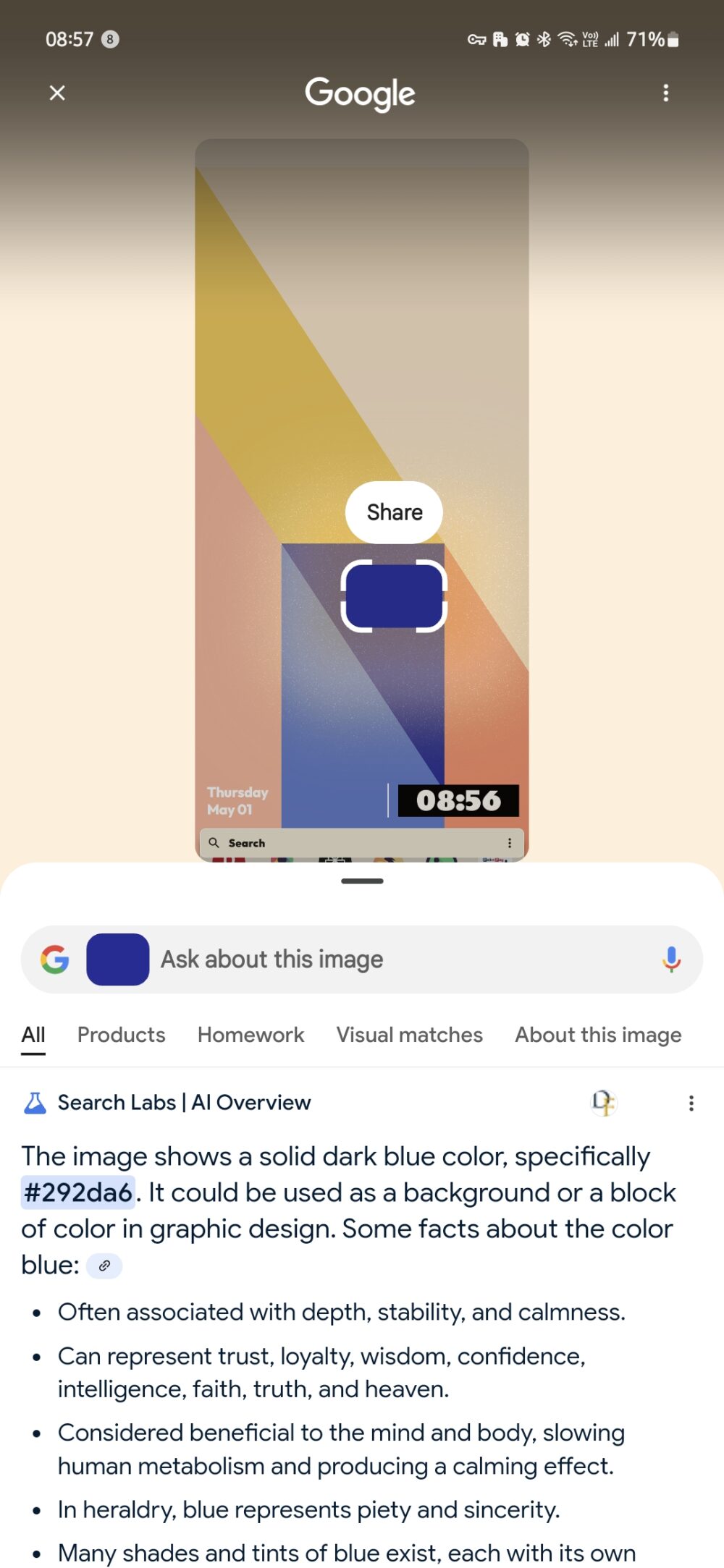 Circle to Search has a hidden trick every color lover should know about