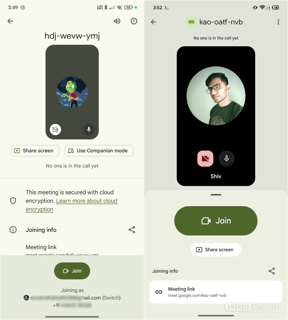 What to expect from Material 3 Expressive and Google Meet - Android Authority
