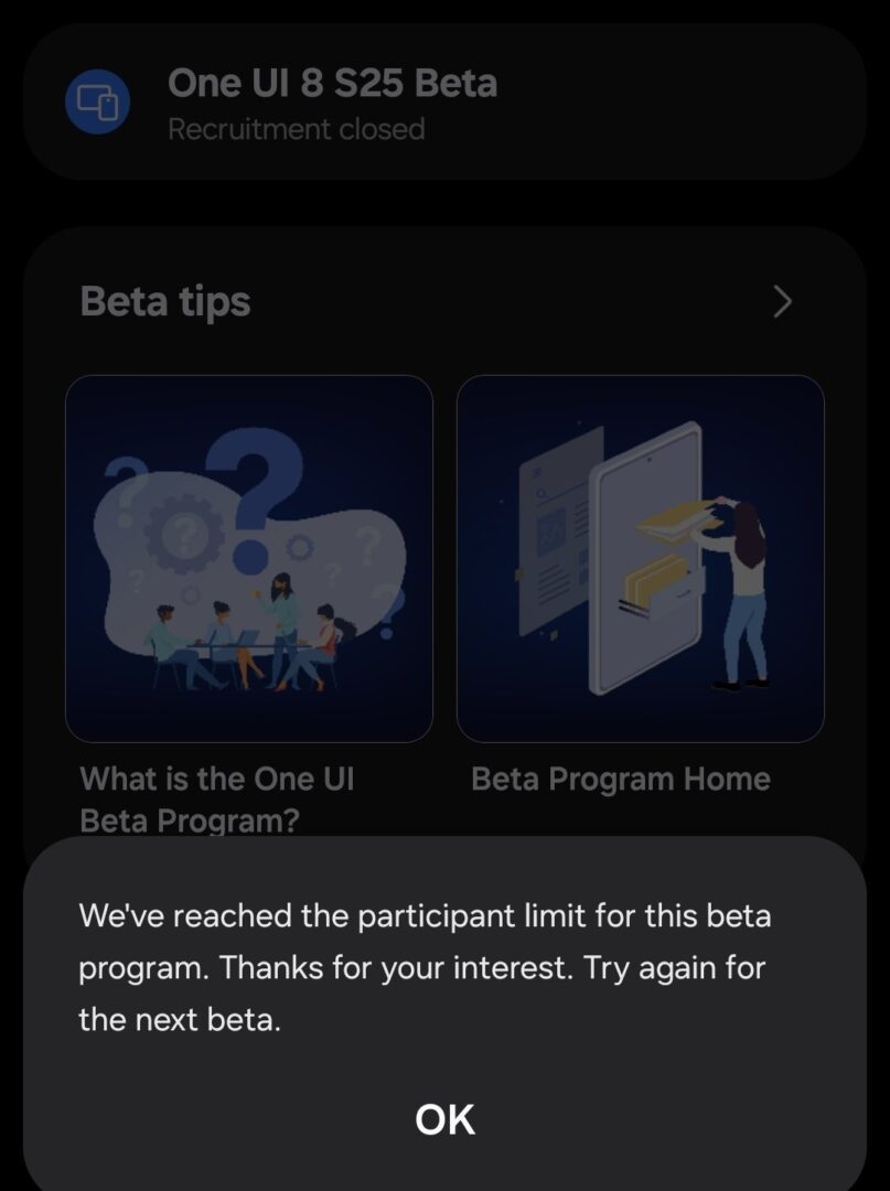 Didn't get in on the One UI 8 beta? You'll have to wait - Android Authority