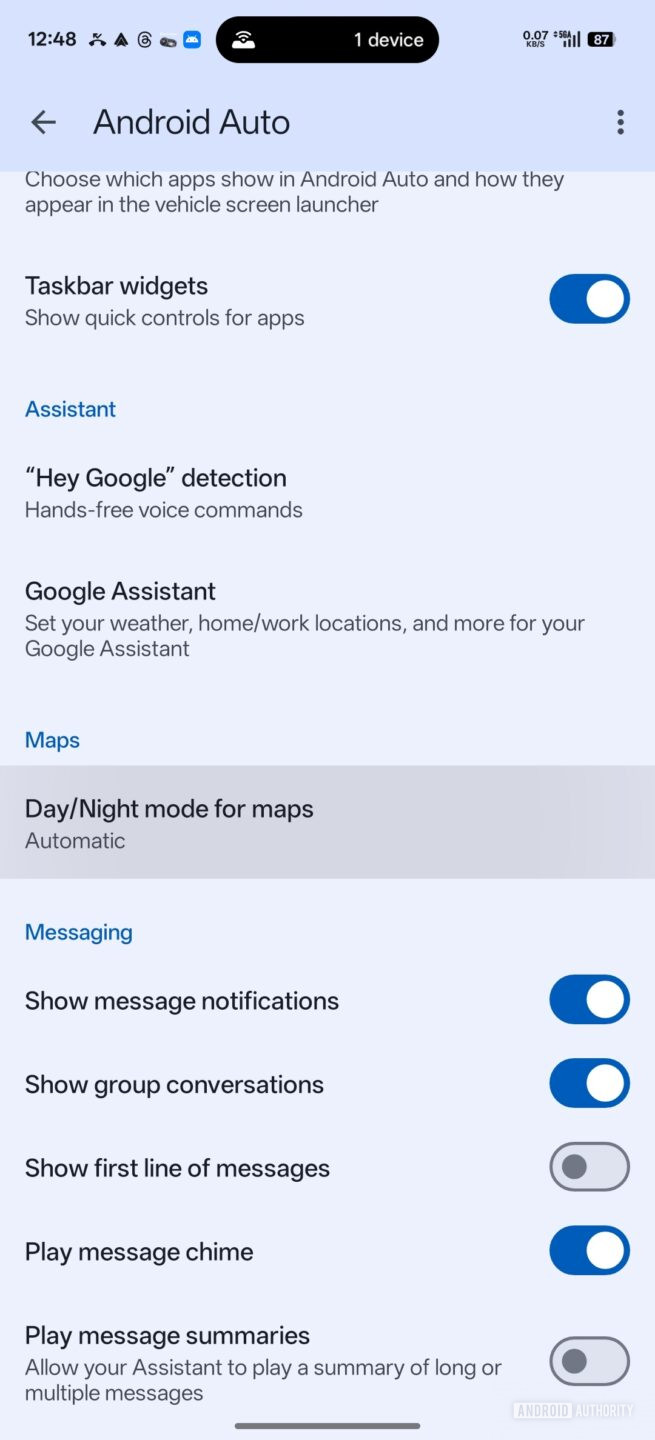 Android Auto inches closer to the light with new theme options (APK ...