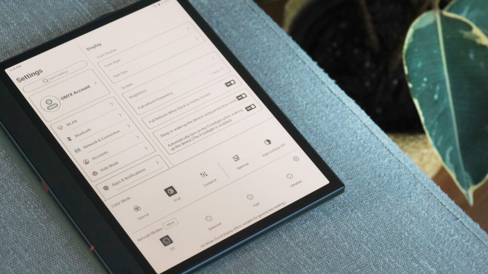 BOOX Note Air 4C review: E-Ink Android tablet for more than bookworms
