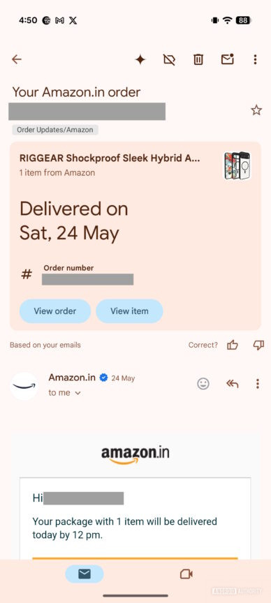 Here's a better look at Gmail's Material 3 Expressive makeover