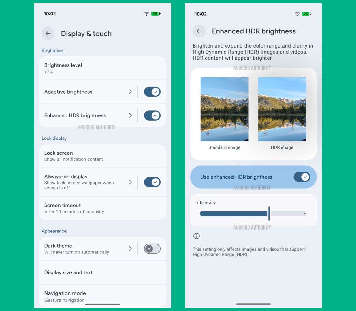 Android 16 QPR1 may stop HDR 'flashbangs' with enhanced brightness ...