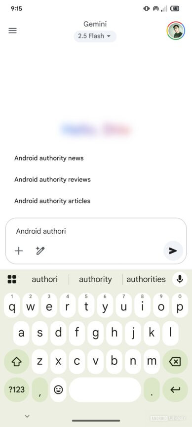 Gemini for Android may soon get autocomplete for search queries