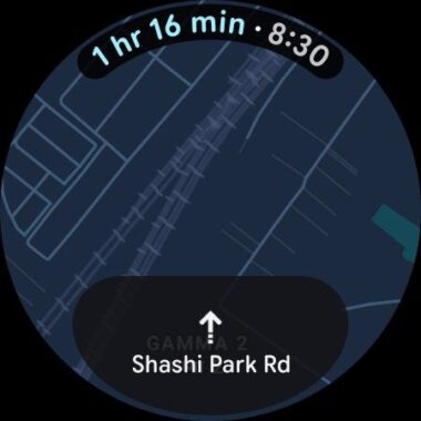 Spotted: Google Maps on Wear OS is testing an Expressive new UI ...