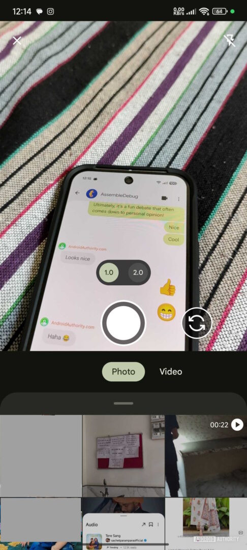 Google Messages is rolling out new gallery UI and HD+ quality