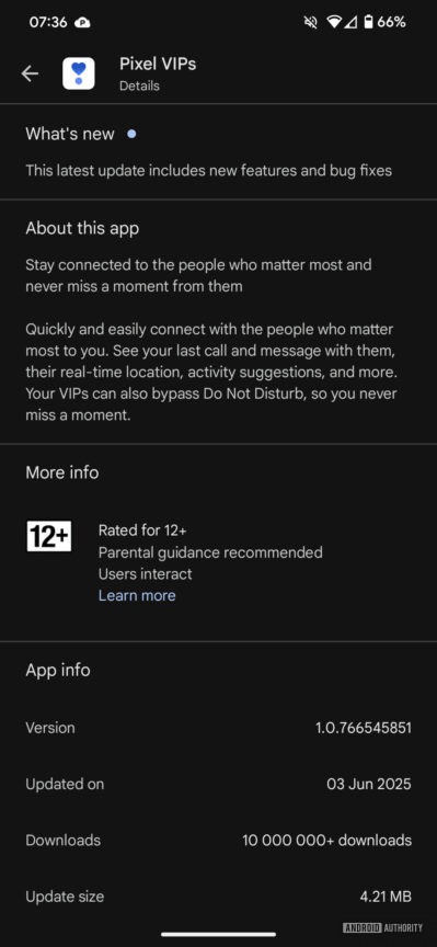 Pixel VIPs app makes an early appearance on the Play Store - Android Authority