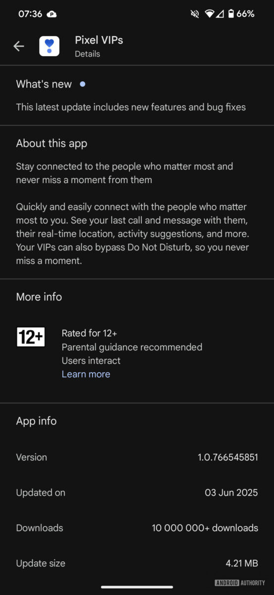Pixel VIPs app makes an early appearance on the Play Store - Android Authority