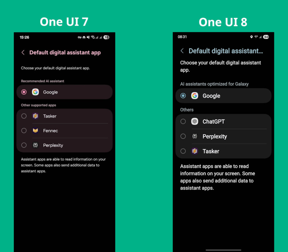 Android may soon recommend you use an 'optimized' voice assistant ...