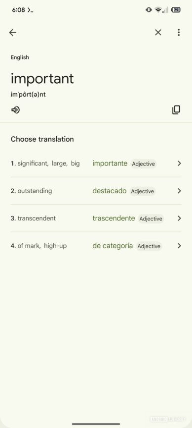 Google Translate is testing a revamped UI for its new features