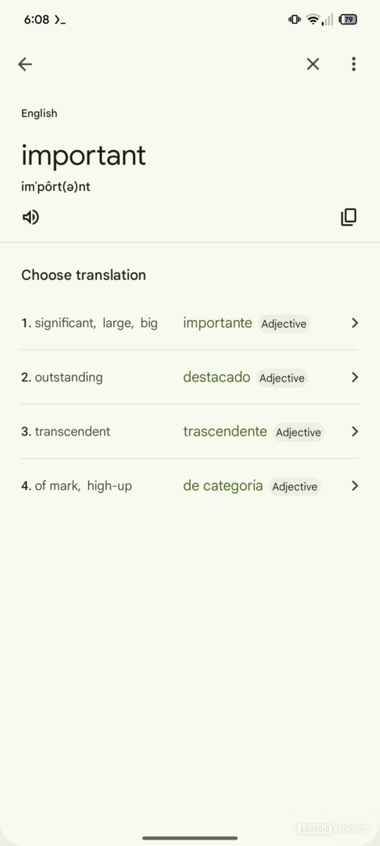 Google Translate is testing a revamped UI for its new features