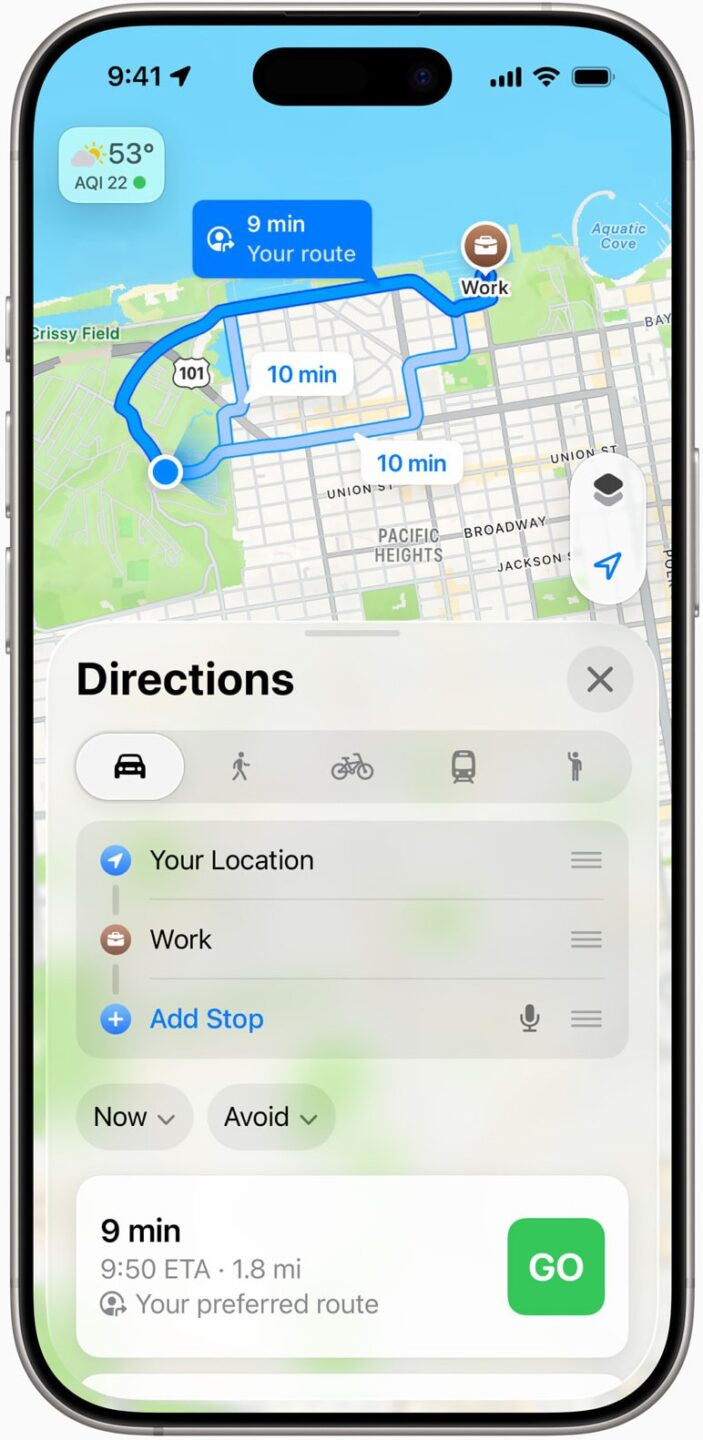Google needs to copy this clever Apple Maps preferred route tool ...