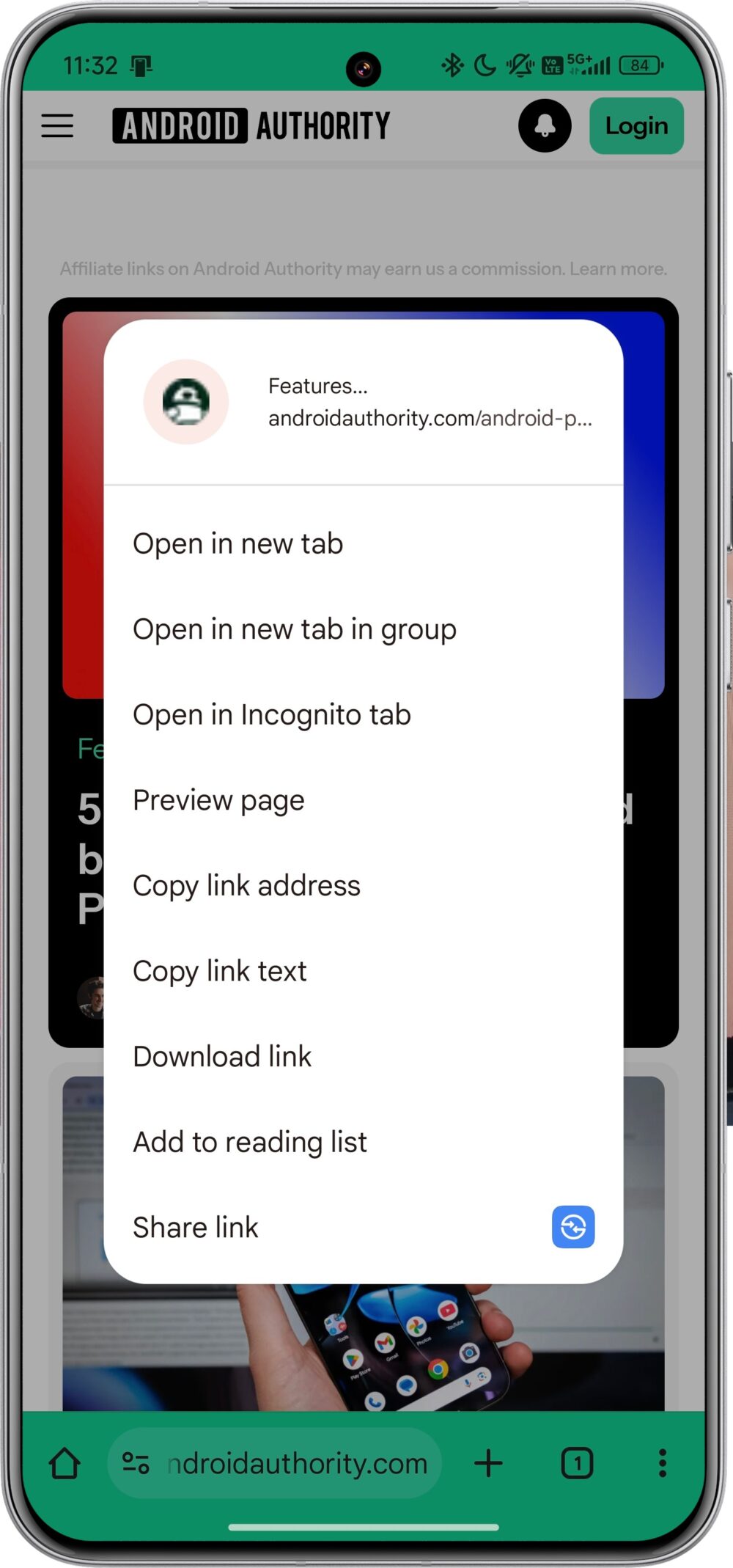 How to take control of Chrome options for opening new tab groups - Android Authority