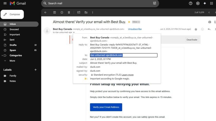 I use email aliases to hide my Gmail address, and you should too
