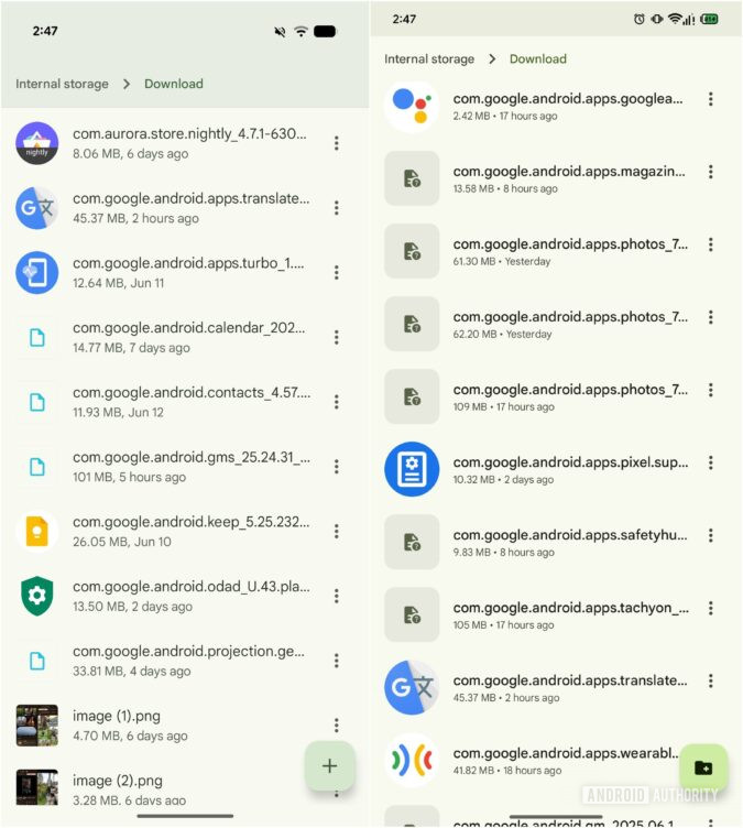 Files by Google shows off more Material 3 Expressive changes - Android Authority